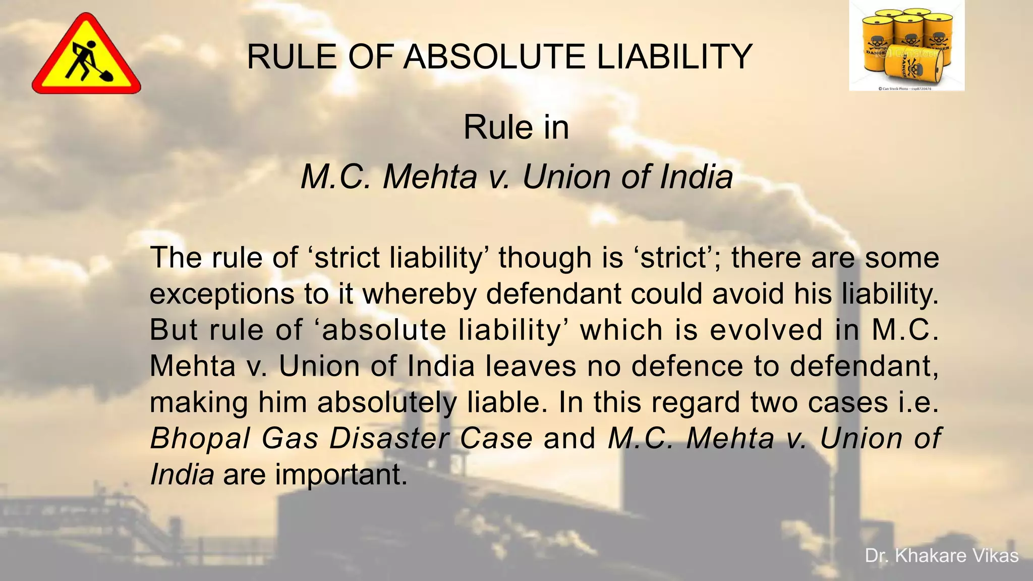 Tort strict absolute liability | PDF | Legal Services Industry | Industries