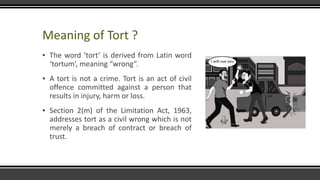 Tort and Laws Relating to Workplace.pptx