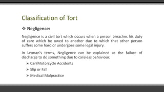 Tort and Laws Relating to Workplace.pptx