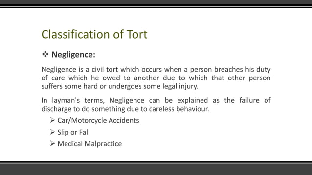 Tort and Laws Relating to Workplace.pptx