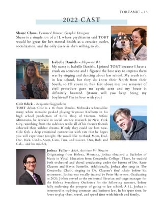 TORTanic Playbill | PDF