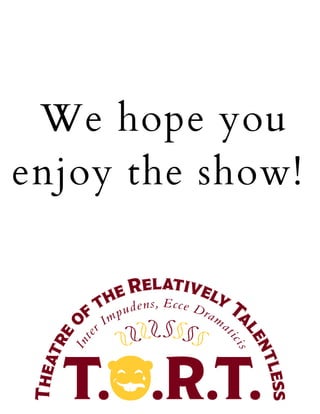 TORTanic Playbill | PDF