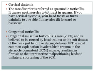 Spasmodic Torticollis