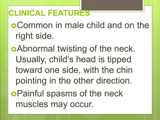 Torticollis | PPTX