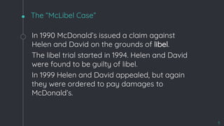 Tort law famous cases- Daniela Zabala | PPTX