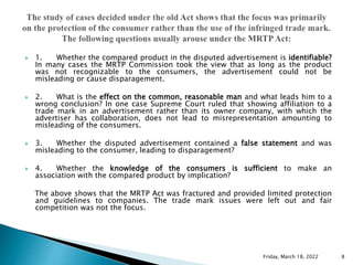 Tort Of Product Disparagement Final | PPTX