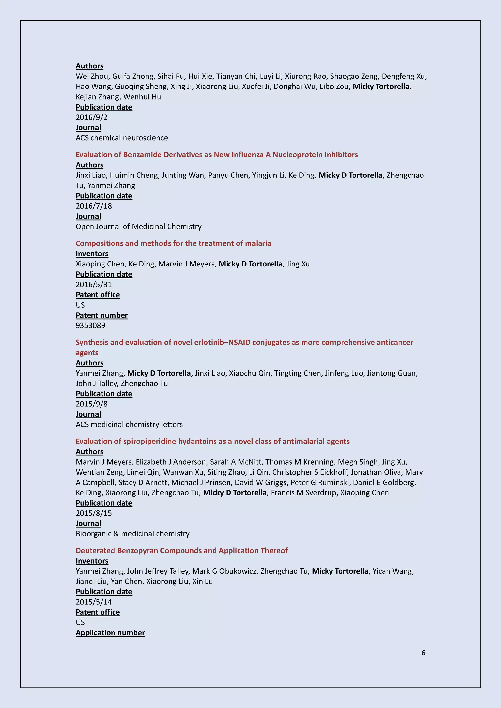 Tortorella biography 2019 | PDF