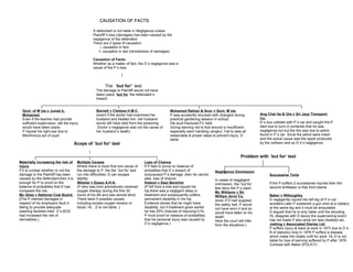 Torts causation of_facts | PPT