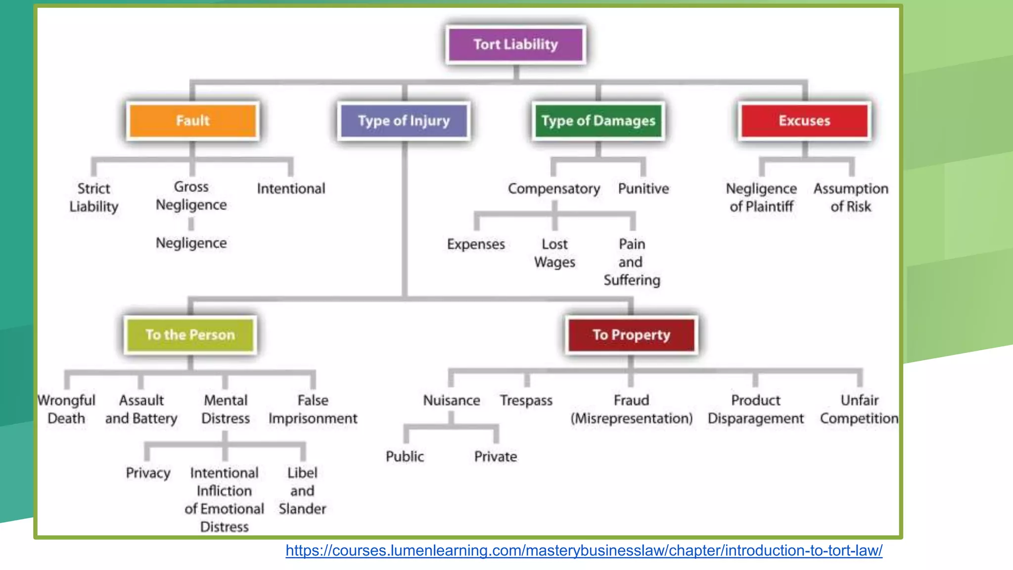 TYPES OF TORT. TORT AND DAMAGES | PPTX