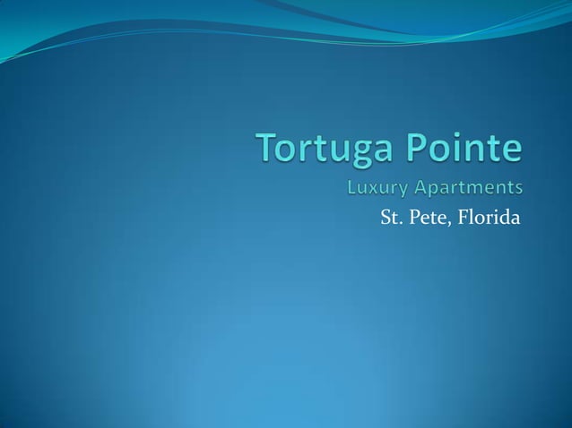 Tortuga Pointe Apartments | PPTX