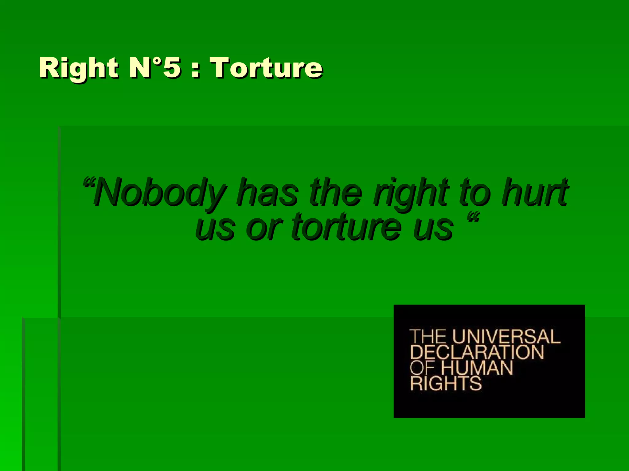 Torture | PPT