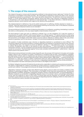 Torture and ill-treatment in the context of juvenile justice | PDF