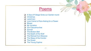 Toru dutt biography | PPTX