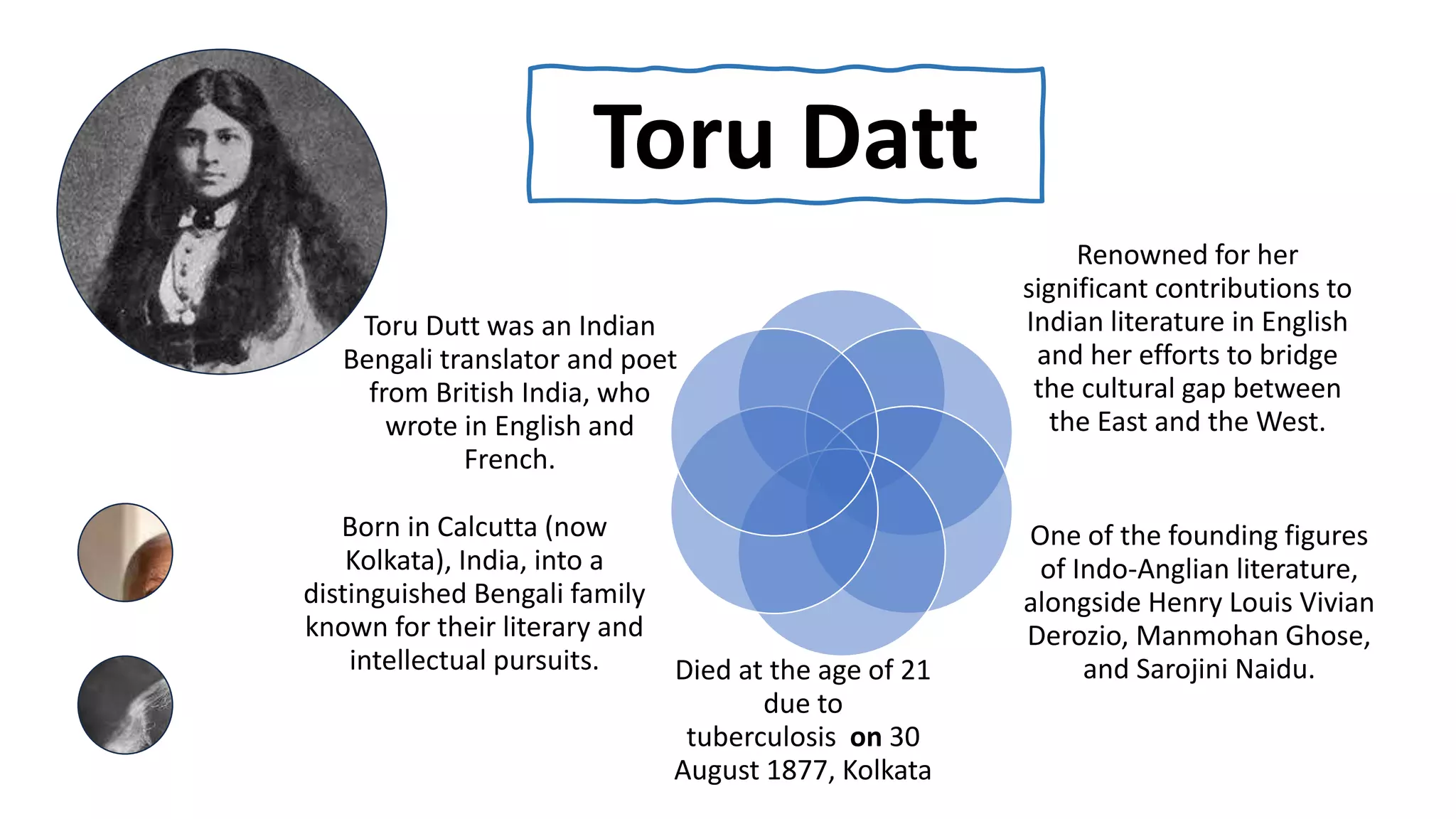 Toru Dutt, Sri Aurobindo and Rabindranath Tagore.pptx