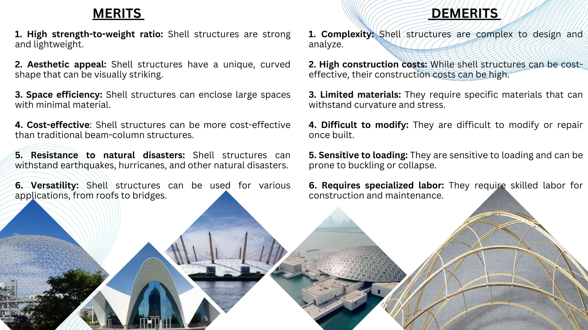Shell Structures : Design & Efficiency!! | PDF