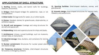 Shell Structures : Design & Efficiency!! | PPT