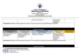 TOS-template.docx sample of table of specification | DOCX