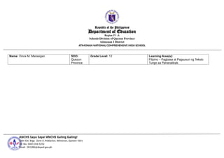 TOS-template.docx sample of table of specification | DOCX