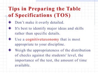 TOS-WITH-OVERVIEW-OF-TEST-CONSTRUCTION.pptx