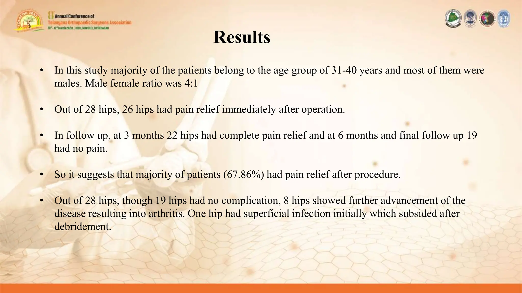 A study of core decompression & free fibular strut grafting in the ...