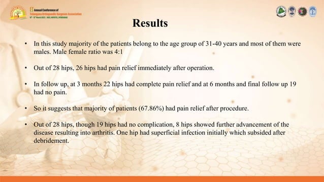 A study of core decompression & free fibular strut grafting in the ...