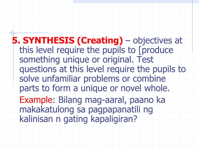 Table of Specifications (TOS) and Test Construction Review | PDF