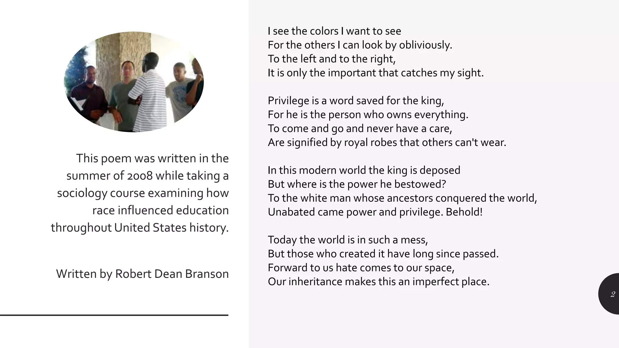 To Save One's Soul Poem | PPT