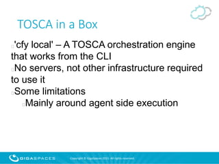 Tosca in a Box | PPT | Free Download