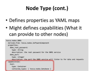 Tosca explained | PPTX