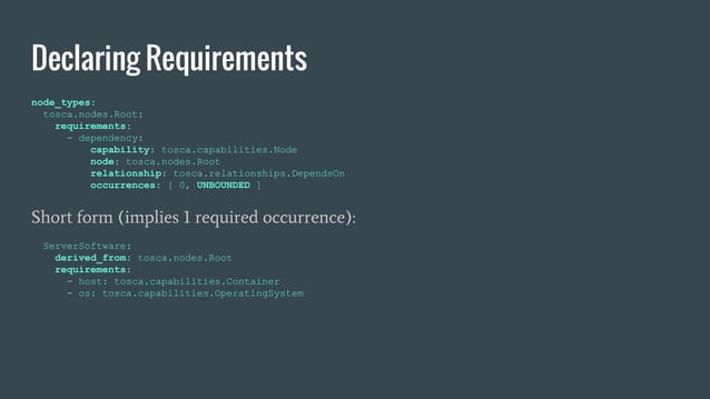 TOSCA in Practice with ARIA | PPT