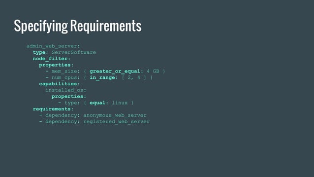 TOSCA in Practice with ARIA | PPT