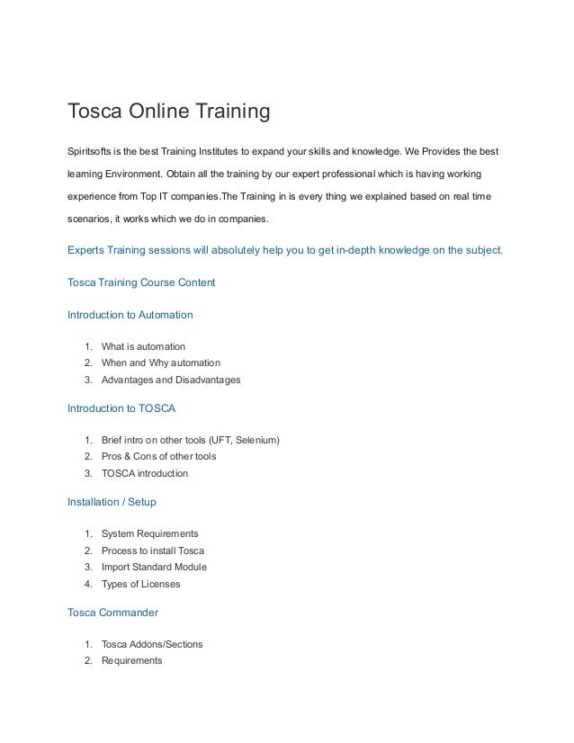 Tosca Online Training.pdf