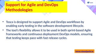 Tosca Online Training Course Hyderabad | Tosca Testing Training | PPTX