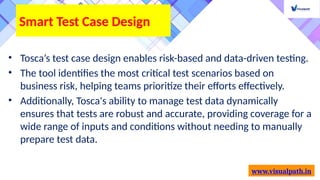 Tosca Online Training Course Hyderabad | Tosca Testing Training | PPTX