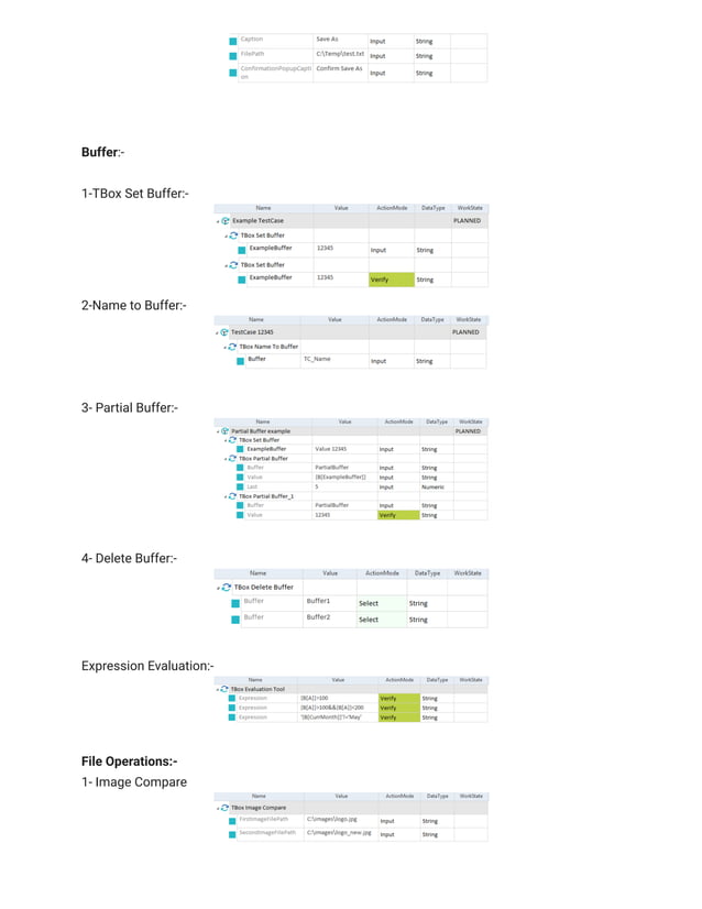 Tosca Properties And Standard Module Tips Pdf