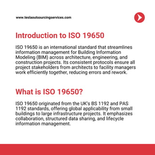 ISO 19650: Building Information Modeling Guidelines Overview | PDF