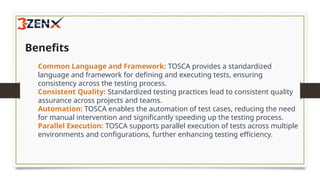 TOSCA testing training in Hyderabad | PPT