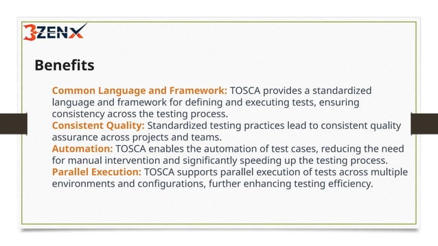 TOSCA testing training in Hyderabad | PPT