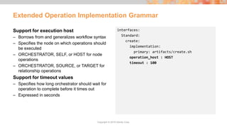 Tosca v1.2 and v1.3 enhancements 2019 05-06 | PPT