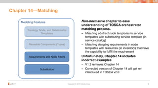 Tosca v1.2 and v1.3 enhancements 2019 05-06 | PPT