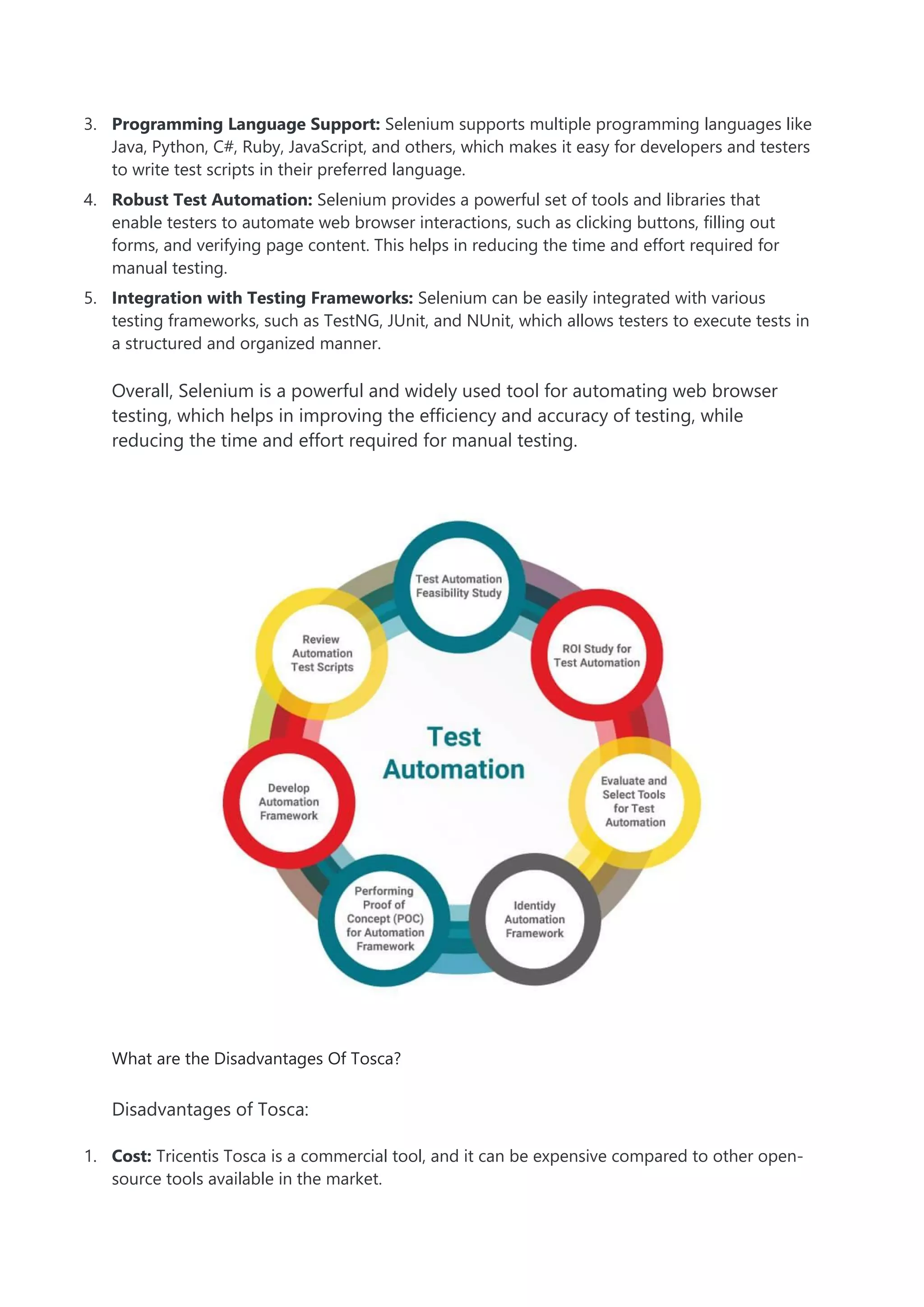 Tosca Vs Selenium Pdf