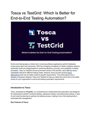 Tosca vs TestGrid_ Which Is Better for End-to-End Testing Automation_.pdf