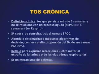 Tos cronica | PPT