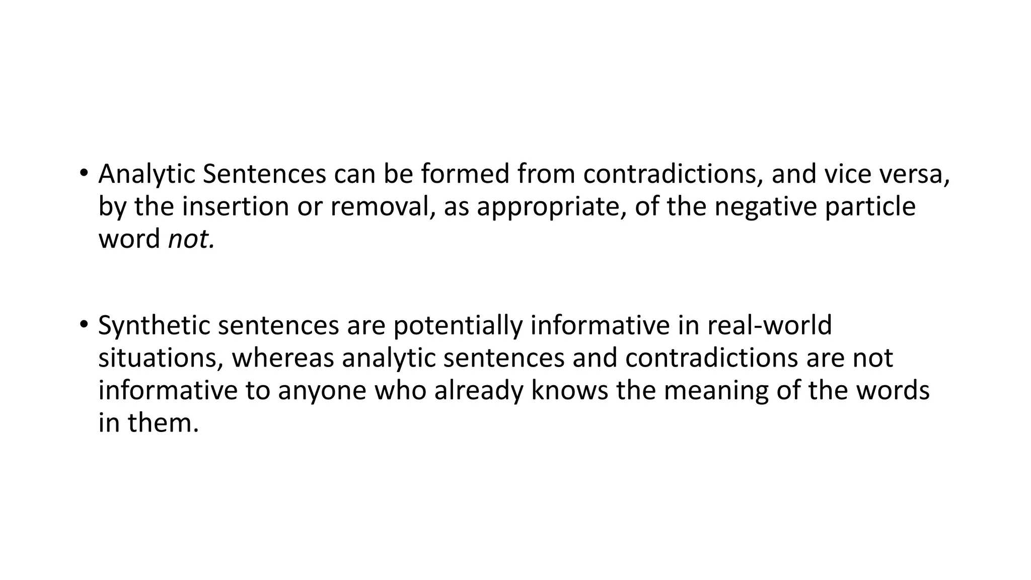 to sense, a semantics topic that deals with meaning | PPTX