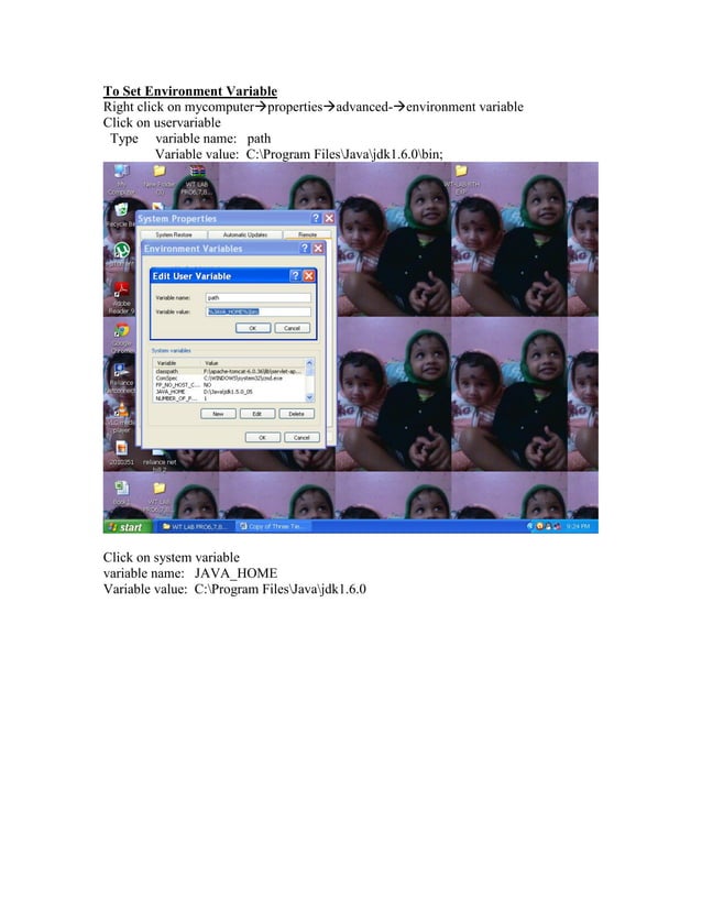 To Set Enviroment Variable Pdf