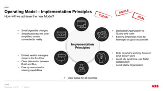 Service North 2018 - ABB's SIAM journey | PPT