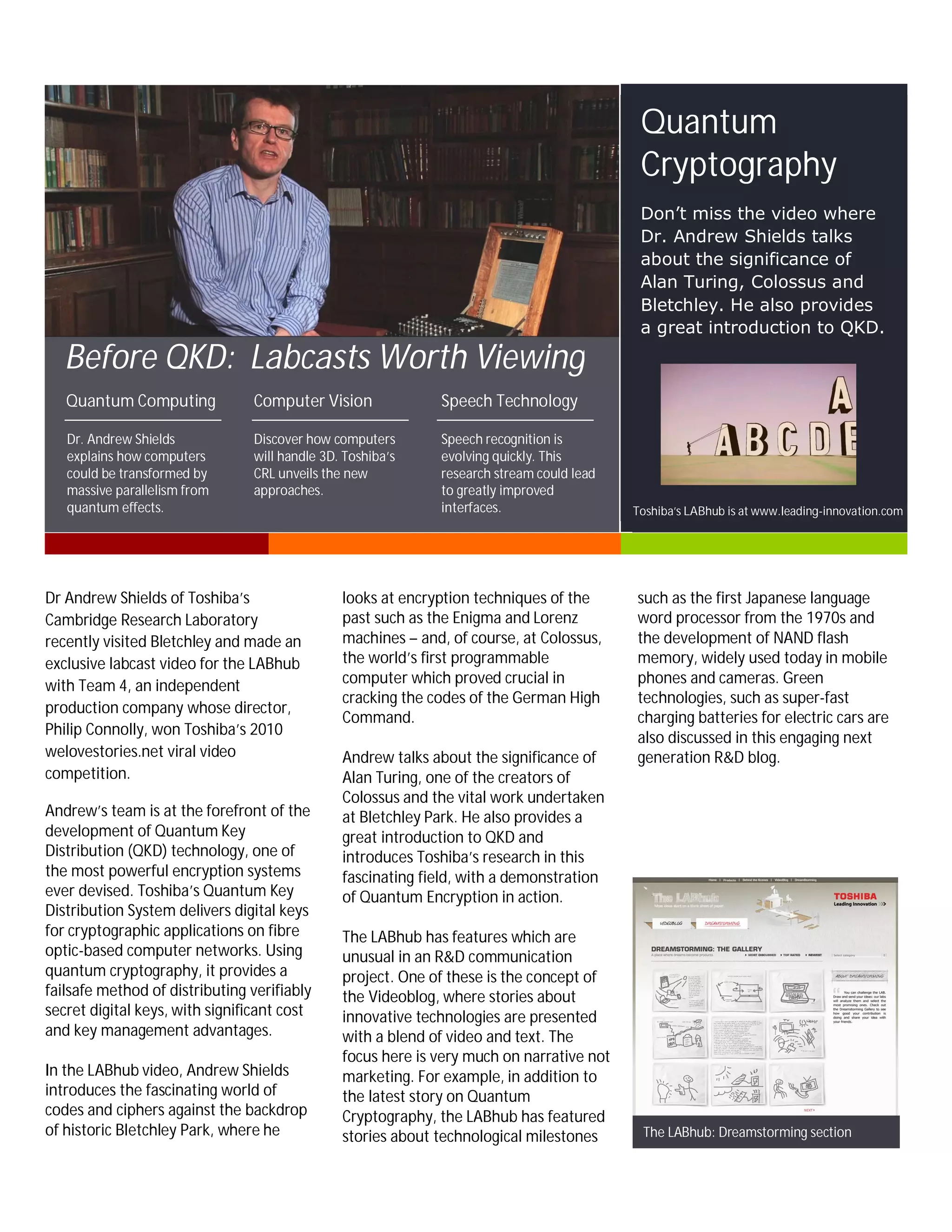 Toshiba labhub article contagious | PDF