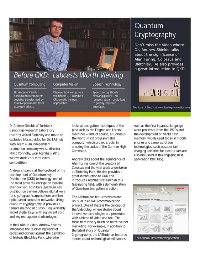 Toshiba labhub article contagious | PDF