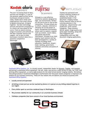 Toshiba Guide to Copiers and Printers | PDF