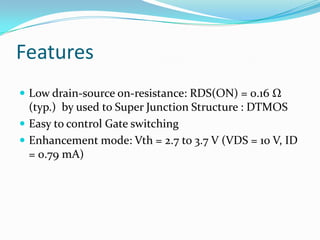 A Closer Look at D2PAK - Toshiba MOSFETs | PPTX
